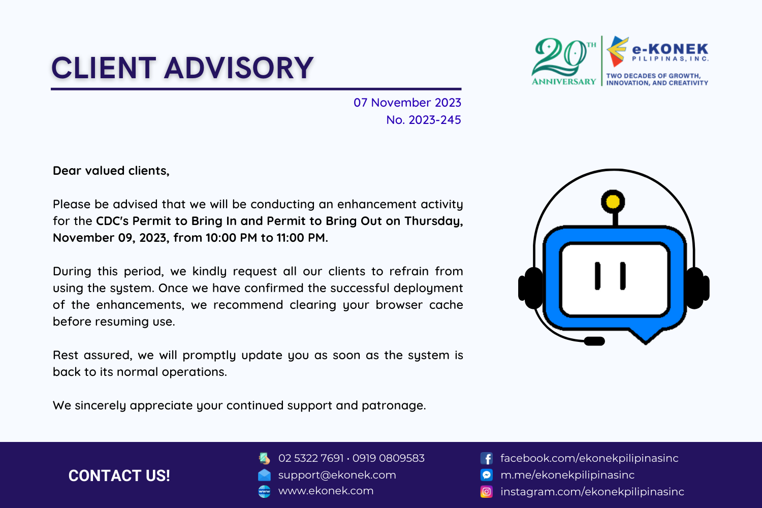 e-Konek News and Updates